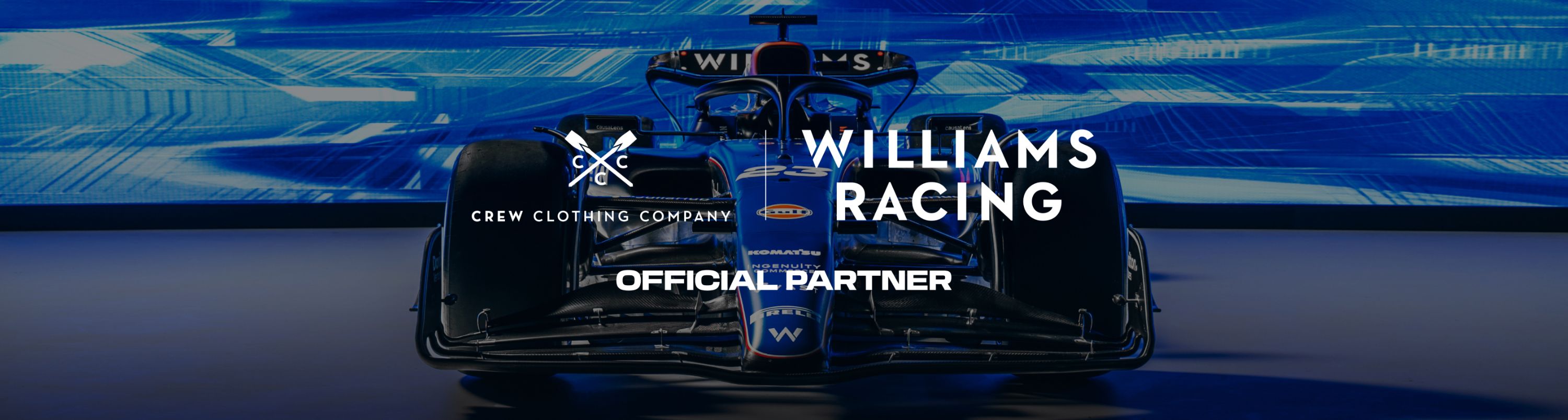 Crew Clothing x Williams Racing: Our partnership
