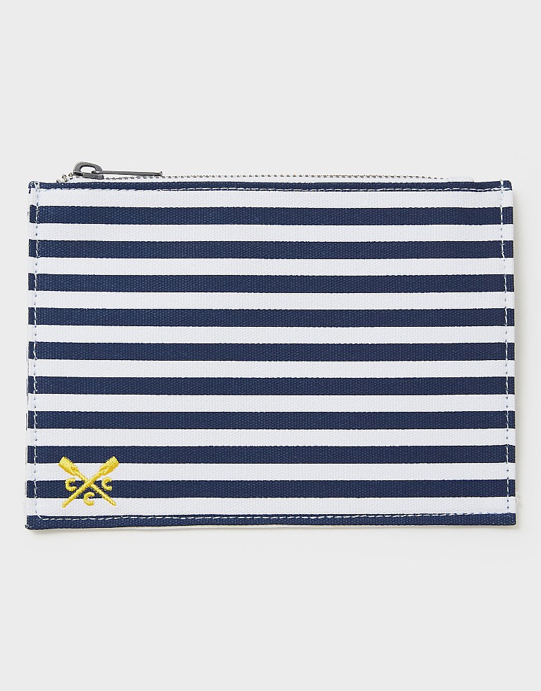 Women's Stripe Pouch from Crew Clothing Company