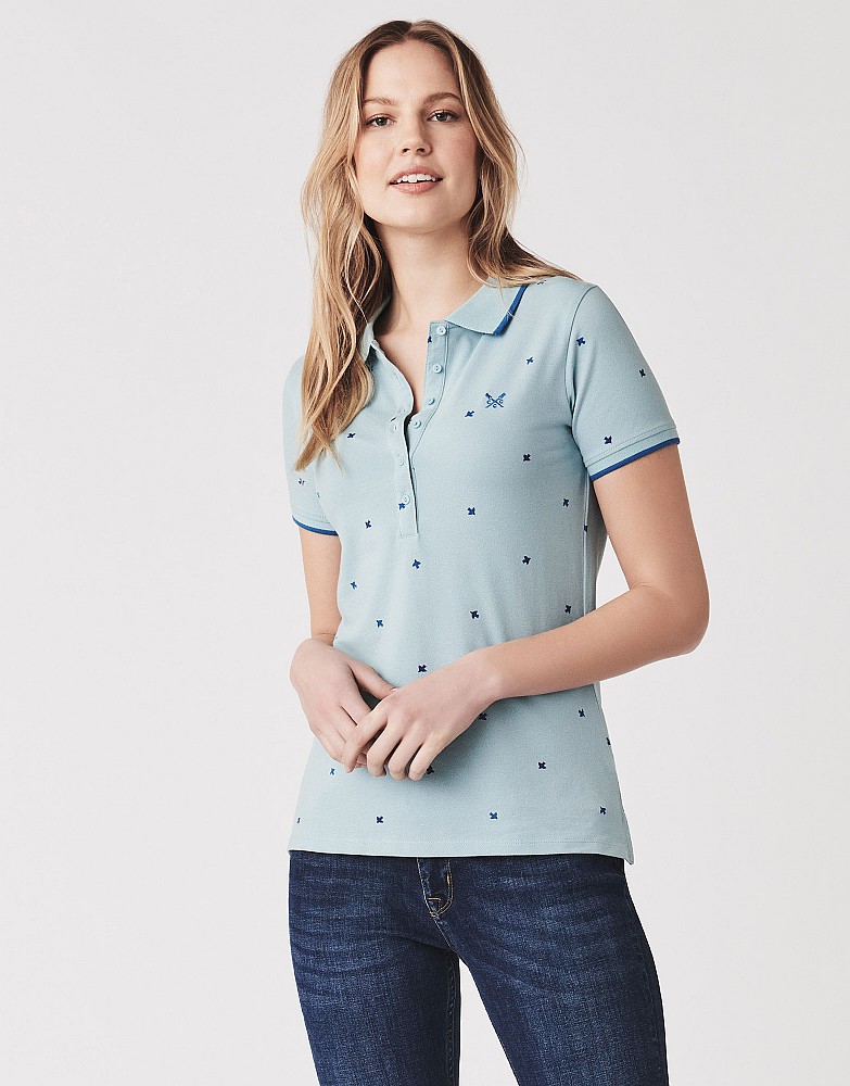 Women's Revamped Classic Polo Shirt from Crew Clothing Company