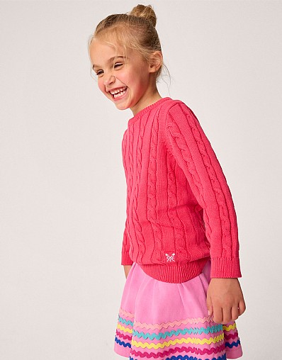 Girls' Jumpers & Cardigans | Knitwear for Girls | Crew Clothing