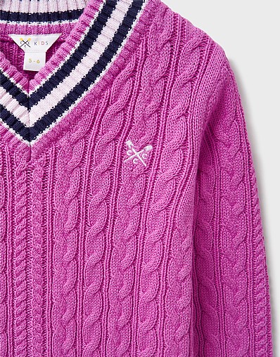 Girls' Jumpers & Cardigans | Knitwear for Girls | Crew Clothing