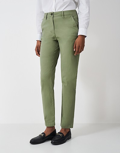 Women's Chinos | Chino Dress Pants for Ladies | Crew Clothing
