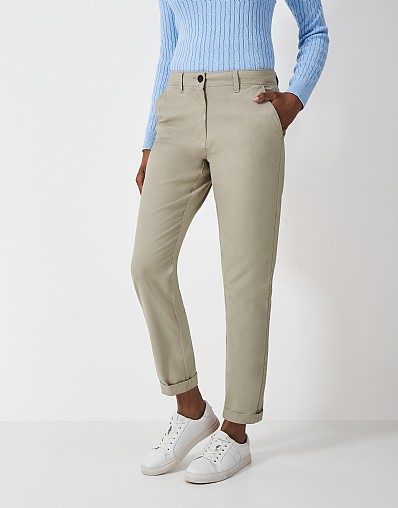 Women's Chinos | Chino Dress Pants for Ladies | Crew Clothing